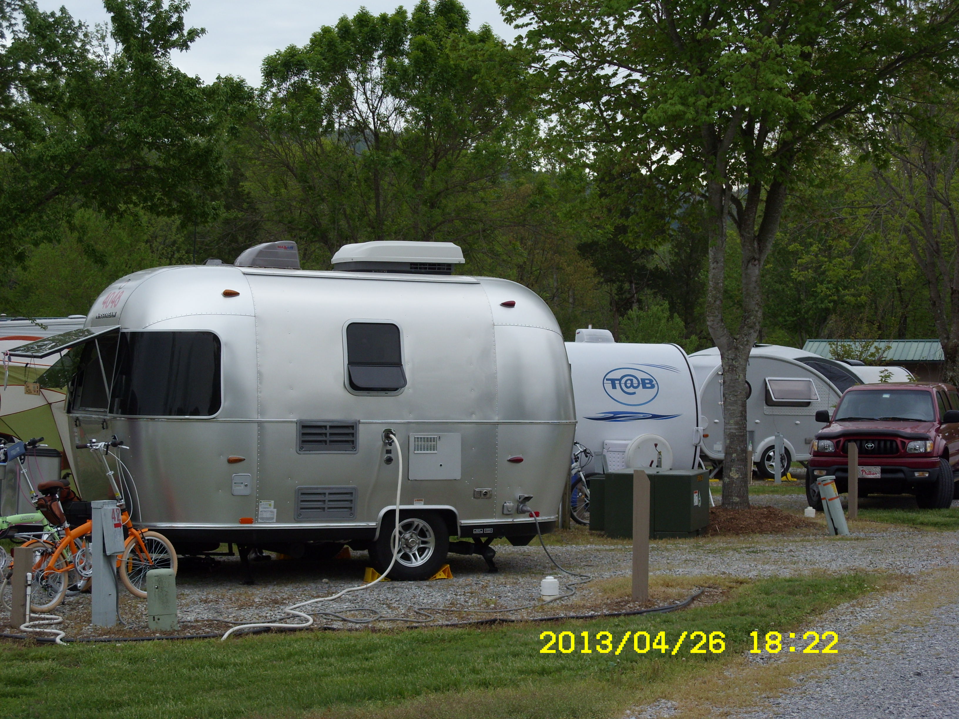 Those cute little trailers at Blue Ridge Rally !! « Three Quarters ...